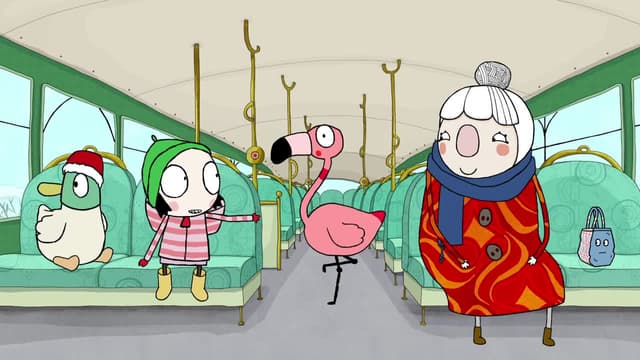 Watch Sarah & Duck S02:E07 - Rainbow's Niece/Decorating Donk Free TV | Tubi