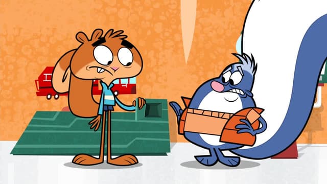 Watch Scaredy Squirrel S03:E02 - Talented Mr.Peacock - Free TV Shows | Tubi