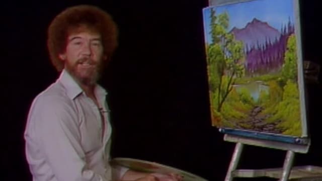 Watch The Joy of Painting With Bob Ross S03:E12 - Hidden Lake - Free TV ...