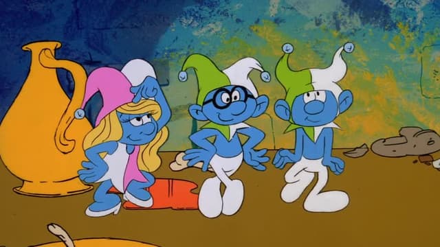 Watch The Smurfs S02:E37 - The Box of Dirty Tricks - Free TV Shows | Tubi